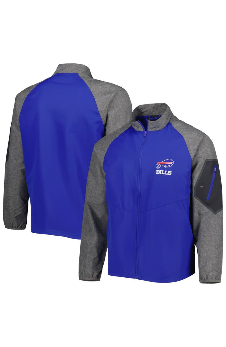 DUNBROOKE Men's Dunbrooke Royal Buffalo Bills Hurricane Raglan Full-Zip ...