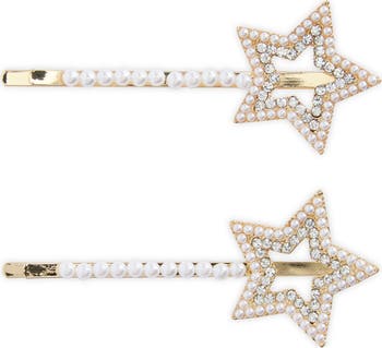 Tasha 2-Pack Star Bobby Pin Set | Nordstrom