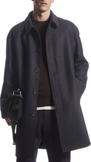 COS Check Felted Wool Blend Coat | Nordstrom