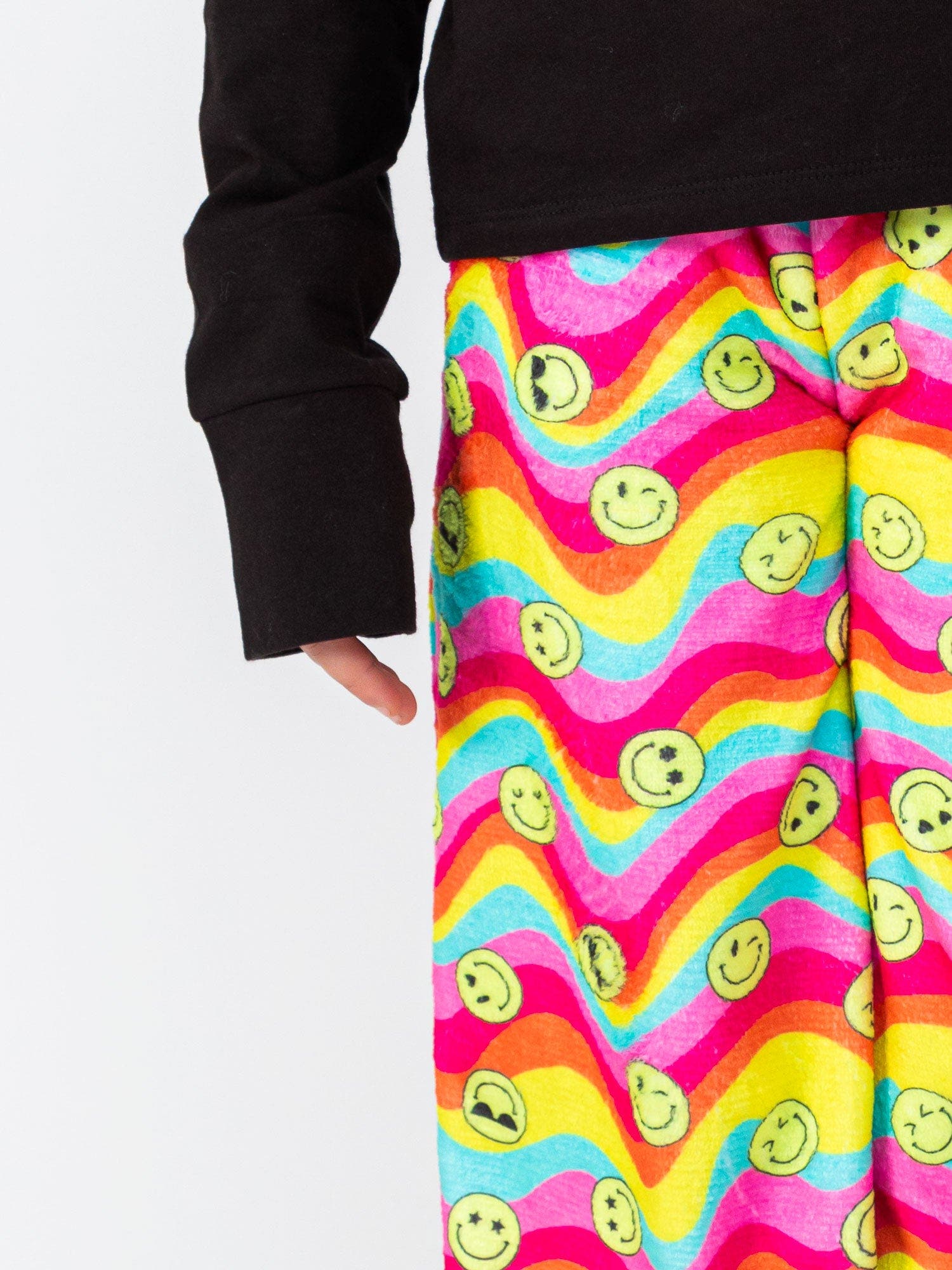 Preppy Goose Groovy Smile Plush Lounge Pant | Nordstrom