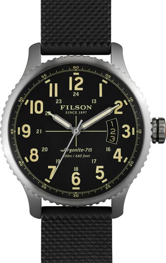 Filson 'The Mackinaw Field' Watch, 43mm | Nordstrom