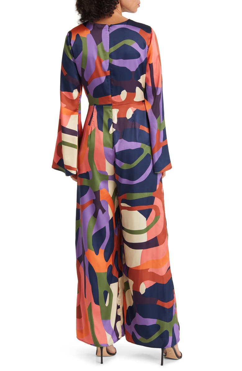 Hutch Cherie Print Wide Leg Jumpsuit | Nordstrom