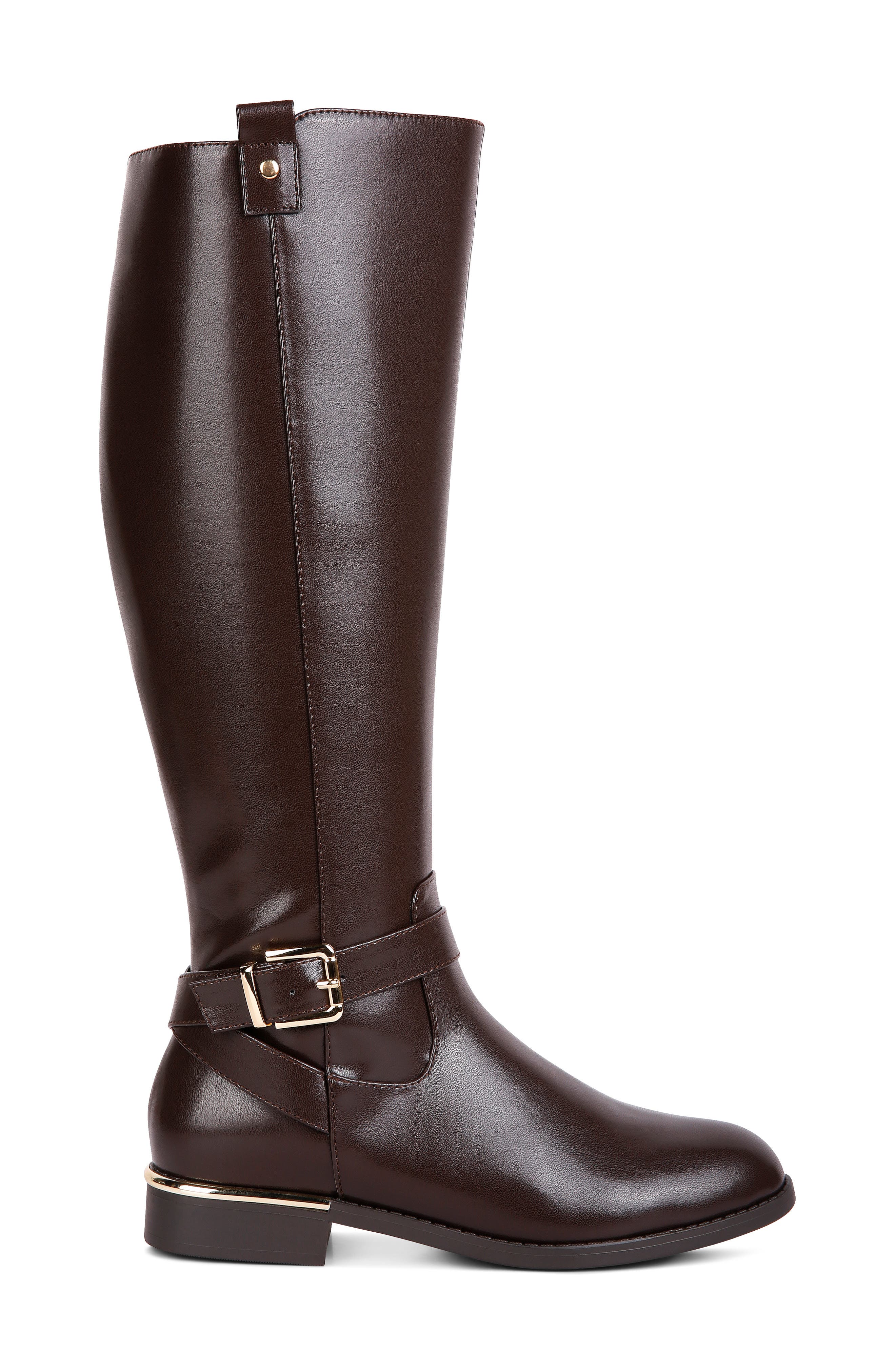 LONDON RAG Renny Buckled Knee High Boot (Women) | Nordstromrack