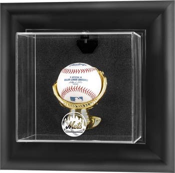FANATICS AUTHENTIC New York Mets Black Framed Wall-Mounted Logo ...