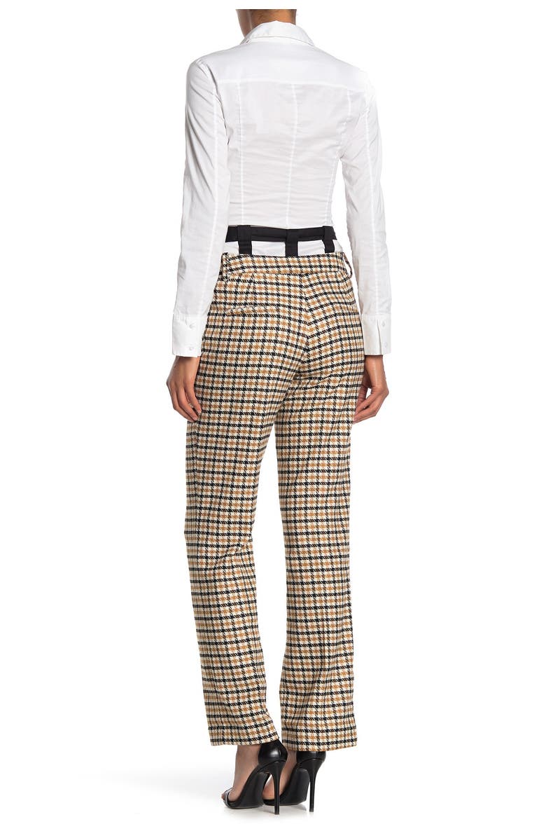 CURRENT AIR Plaid Caged Harness Belt Pants | Nordstromrack