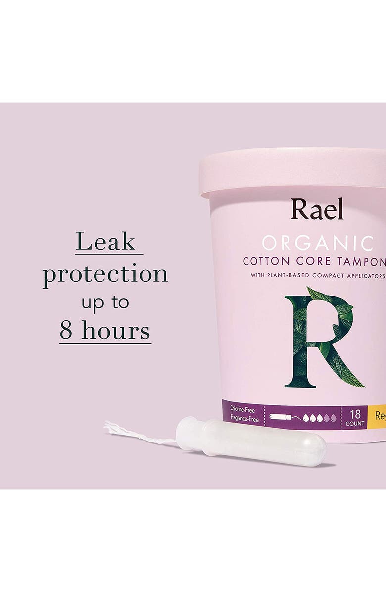 Rael Regular Organic Cotton Core Tampons | Nordstrom