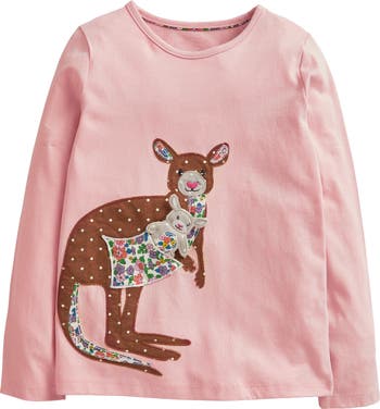 Mini Boden Kids' Pop Out Appliqué Cotton T-Shirt | Nordstrom