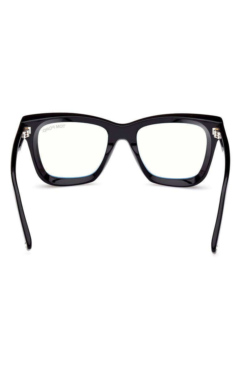 TOM FORD 52mm Square Blue Light Blocking Glasses | Nordstromrack