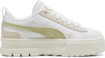 PUMA Mayze Floral Embroidery Platform Sneaker (Women) | Nordstrom