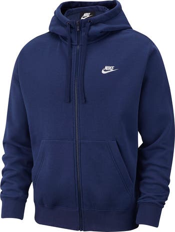 Nike Men's Club Zip-Up Logo Hoodie | Nordstrom Nike Men's Club Zip-Up Logo Hoodie | Nordstrom