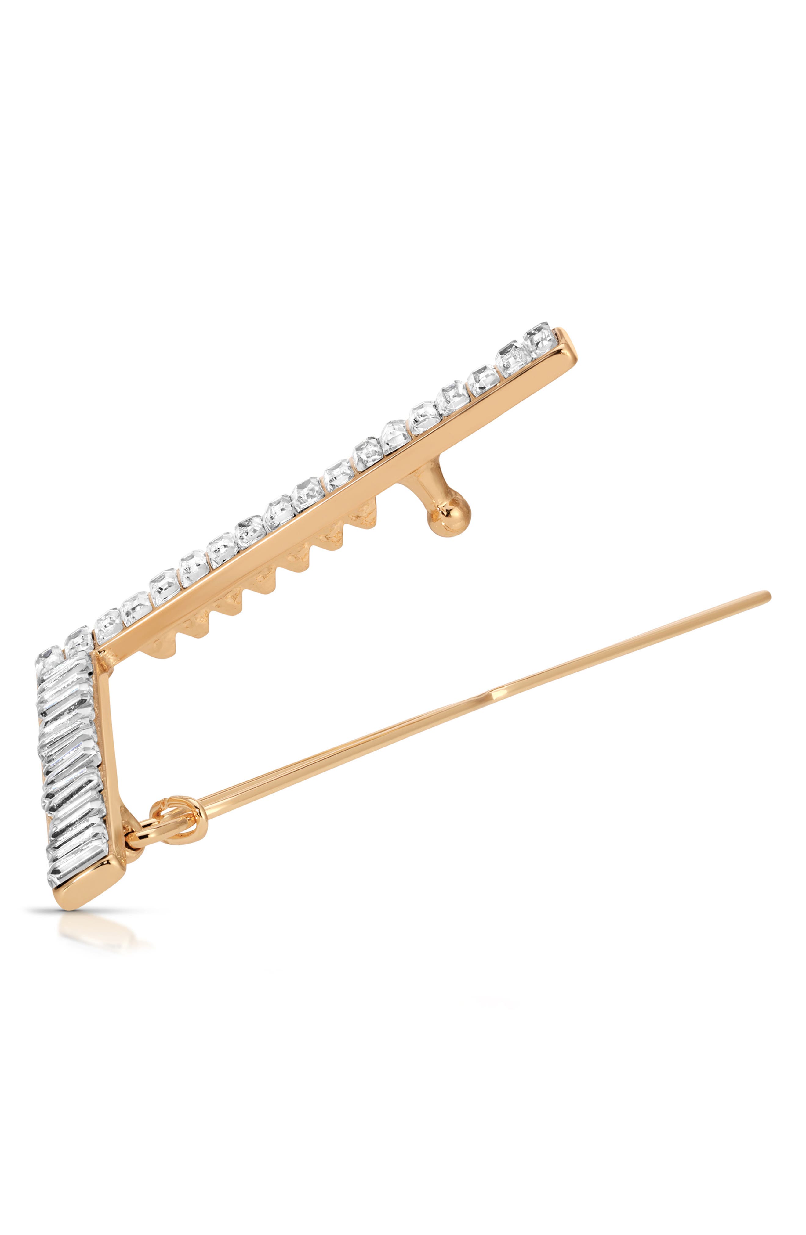 Ettika Crystal Chevron Barrette | Nordstrom