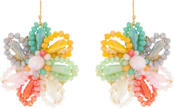 Tasha Flower Seed Drop Earrings | Nordstromrack