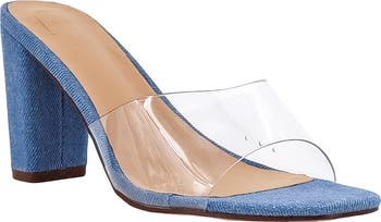 SHUSHOP Frida Block Heel Slide Sandal (Women) | Nordstromrack