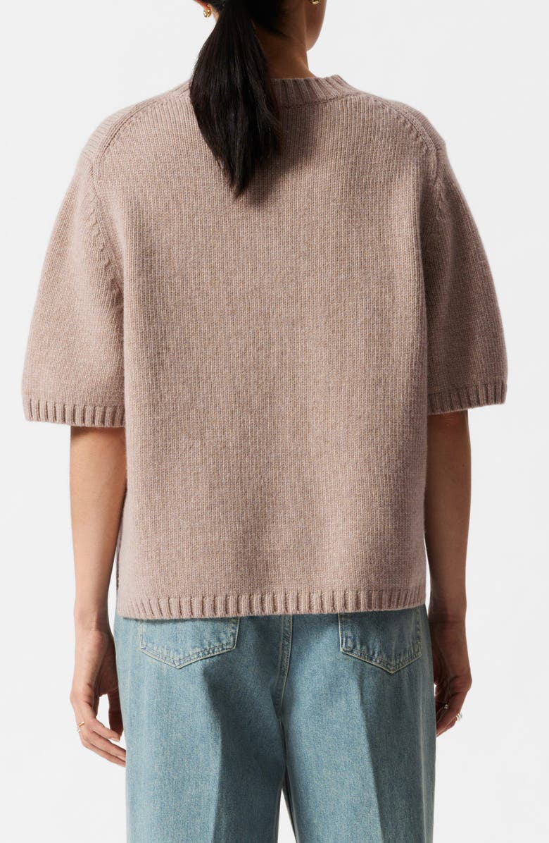 & Other Stories Short Sleeve Wool & Cashmere Sweater | Nordstromrack