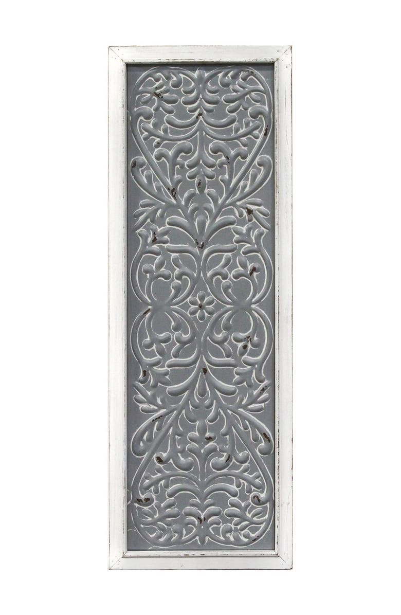 STRATTON HOME DECOR Metal Embossed Panel Wall Decor | Nordstromrack