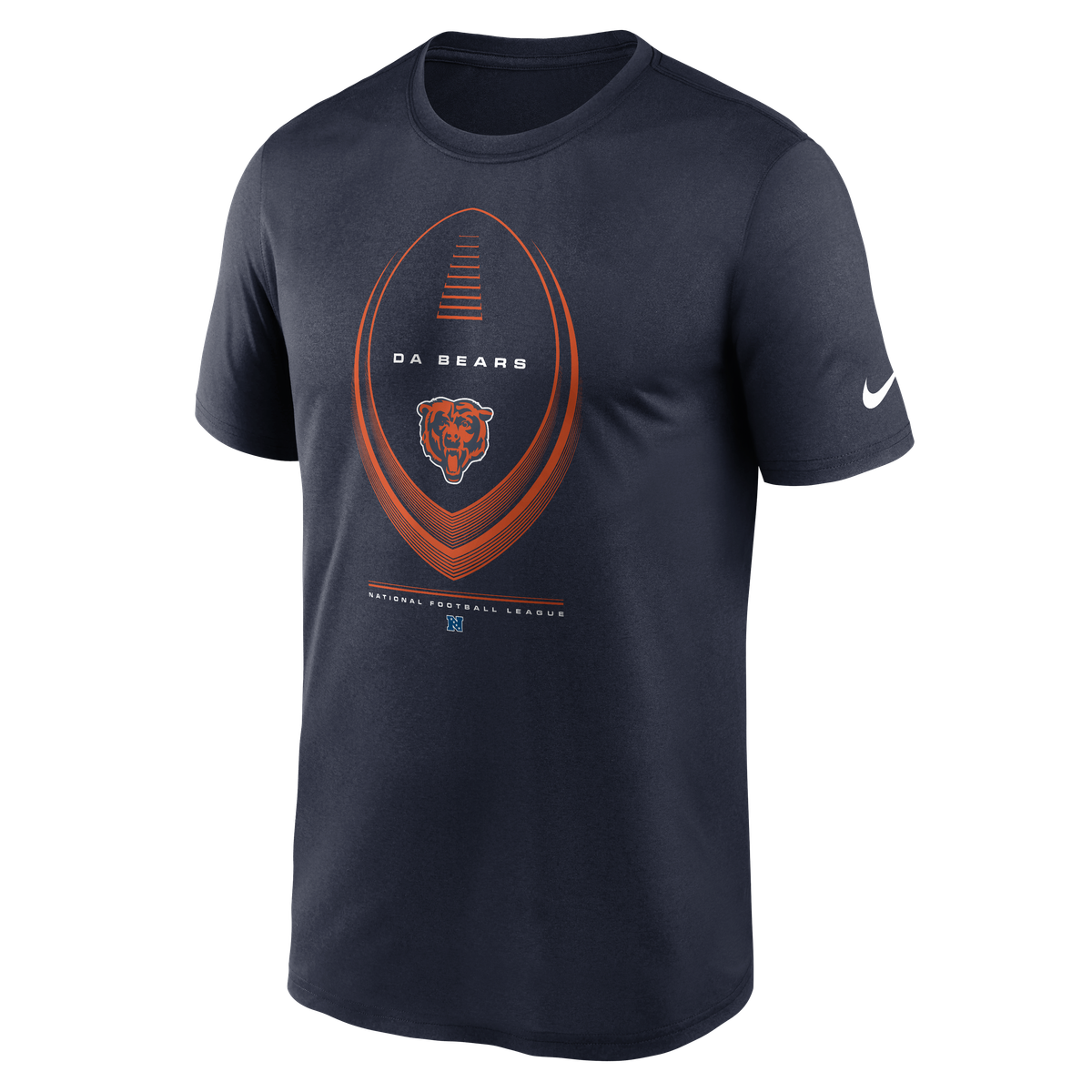 Nike Men's Nike Navy Chicago Bears Legend Icon Dri-FIT T-Shirt (Men ...