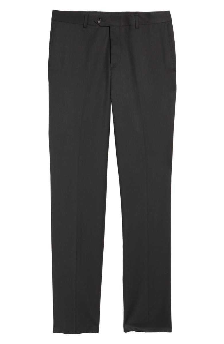 NORDSTROM MEN'S SHOP Flat Front Wool Trousers | Nordstromrack