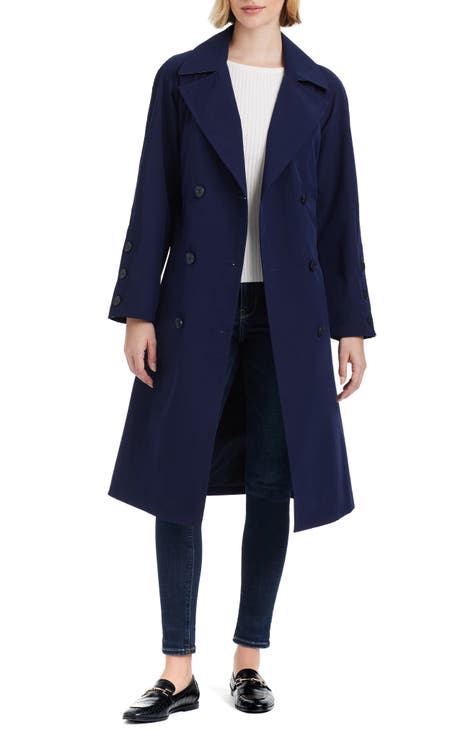 Women's Blue Trench Coats | Nordstrom