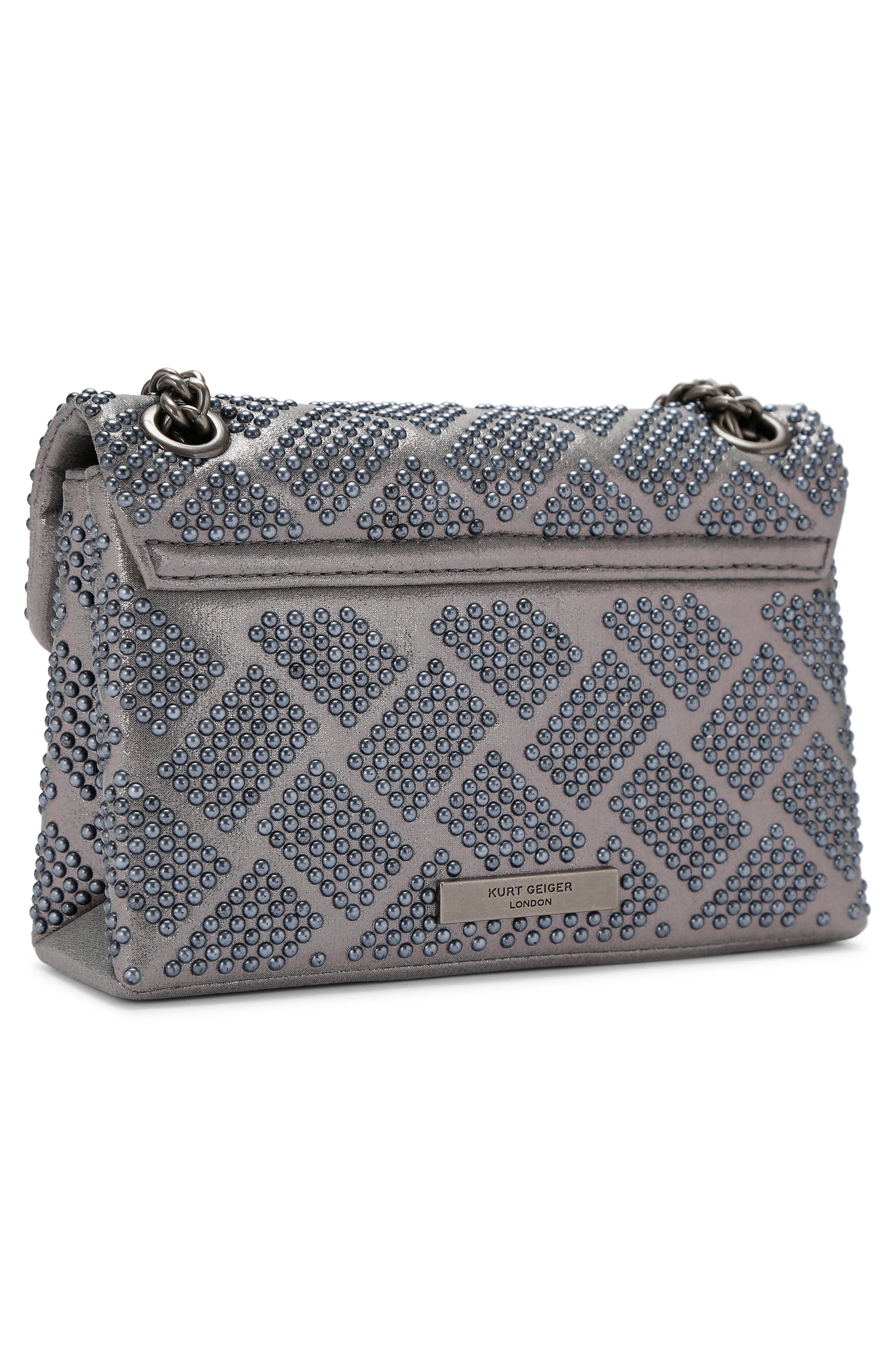 Kurt Geiger London Mini Kensington Studded Convertible Crossbody Bag ...