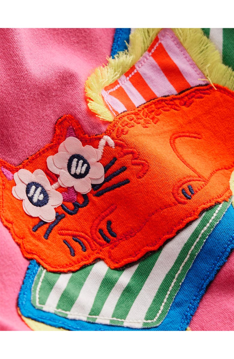 Mini Boden Kids' Appliqué Cotton T-Shirt | Nordstromrack