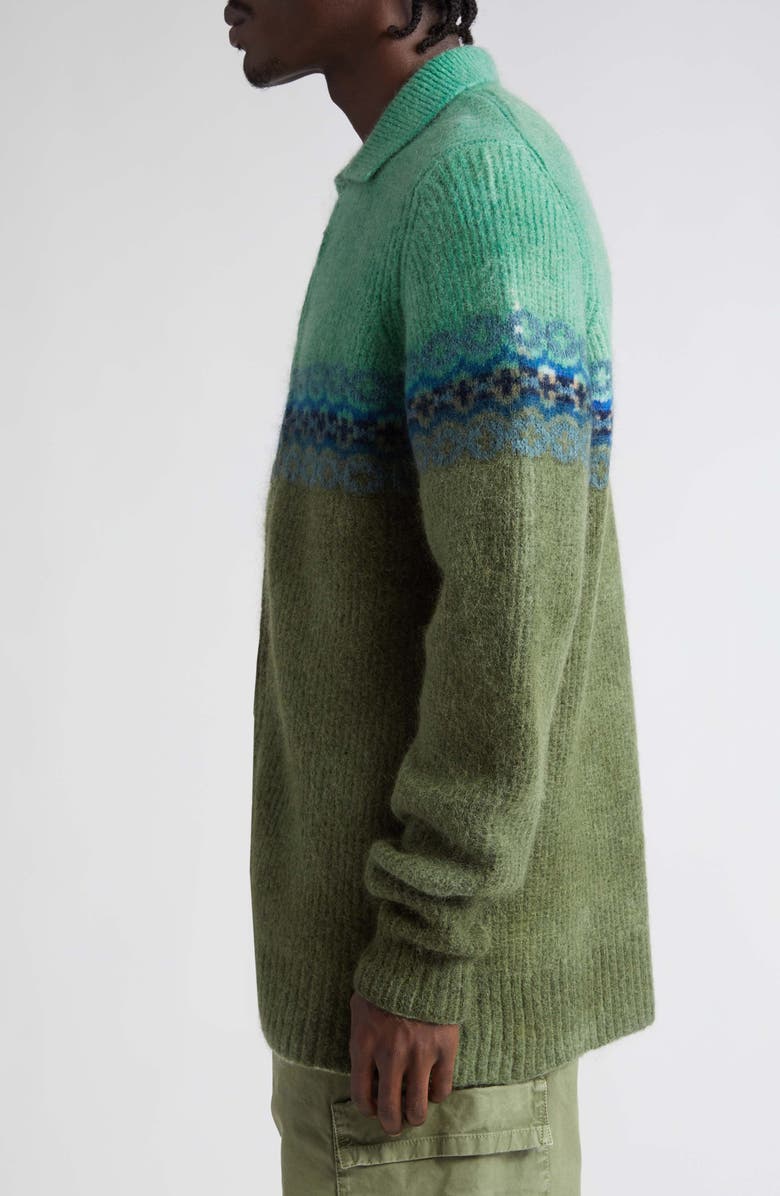 RANRA Vima Mohair Blend Full Zip Cardigan | Nordstromrack