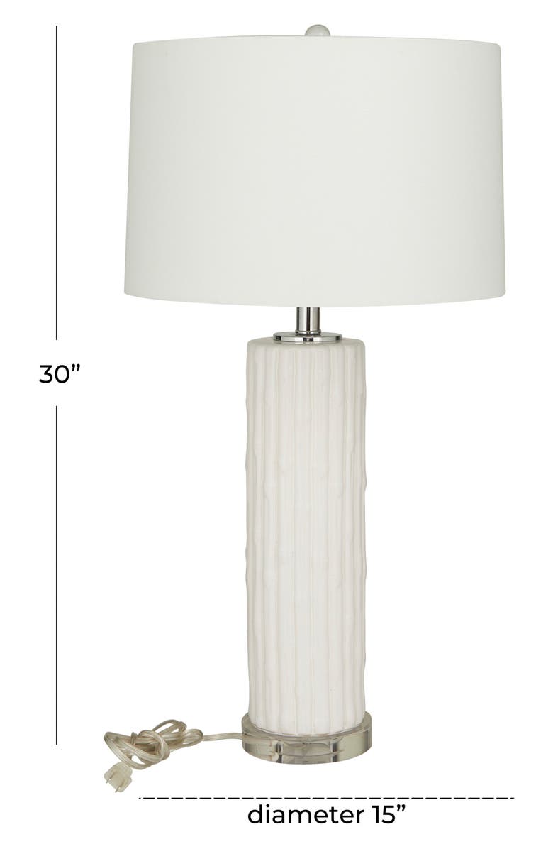 GINGER BIRCH STUDIO White Ceramic Table Lamp | Nordstromrack