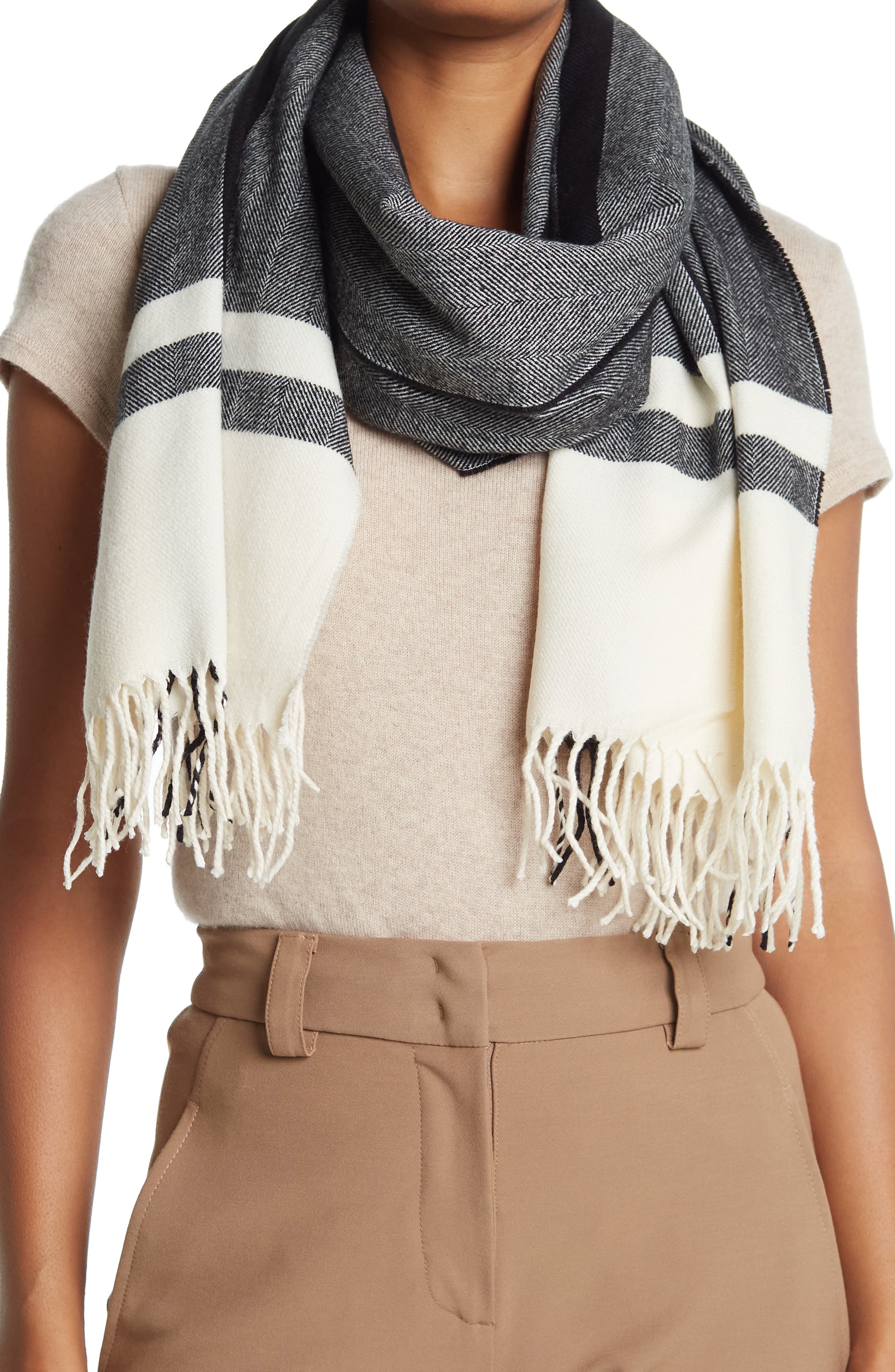 Madewell Flecked Herringbone Scarf | Nordstromrack
