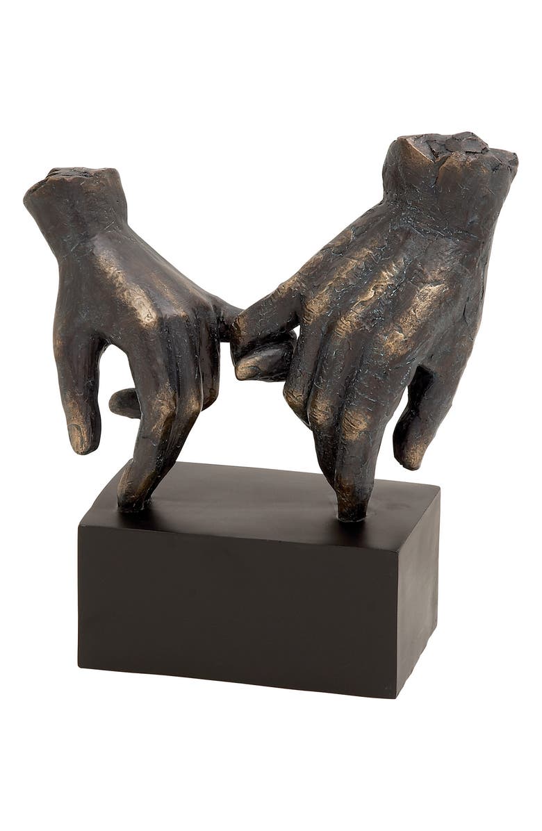 VIVIAN LUNE HOME Black Polystone Hands Sculpture | Nordstromrack