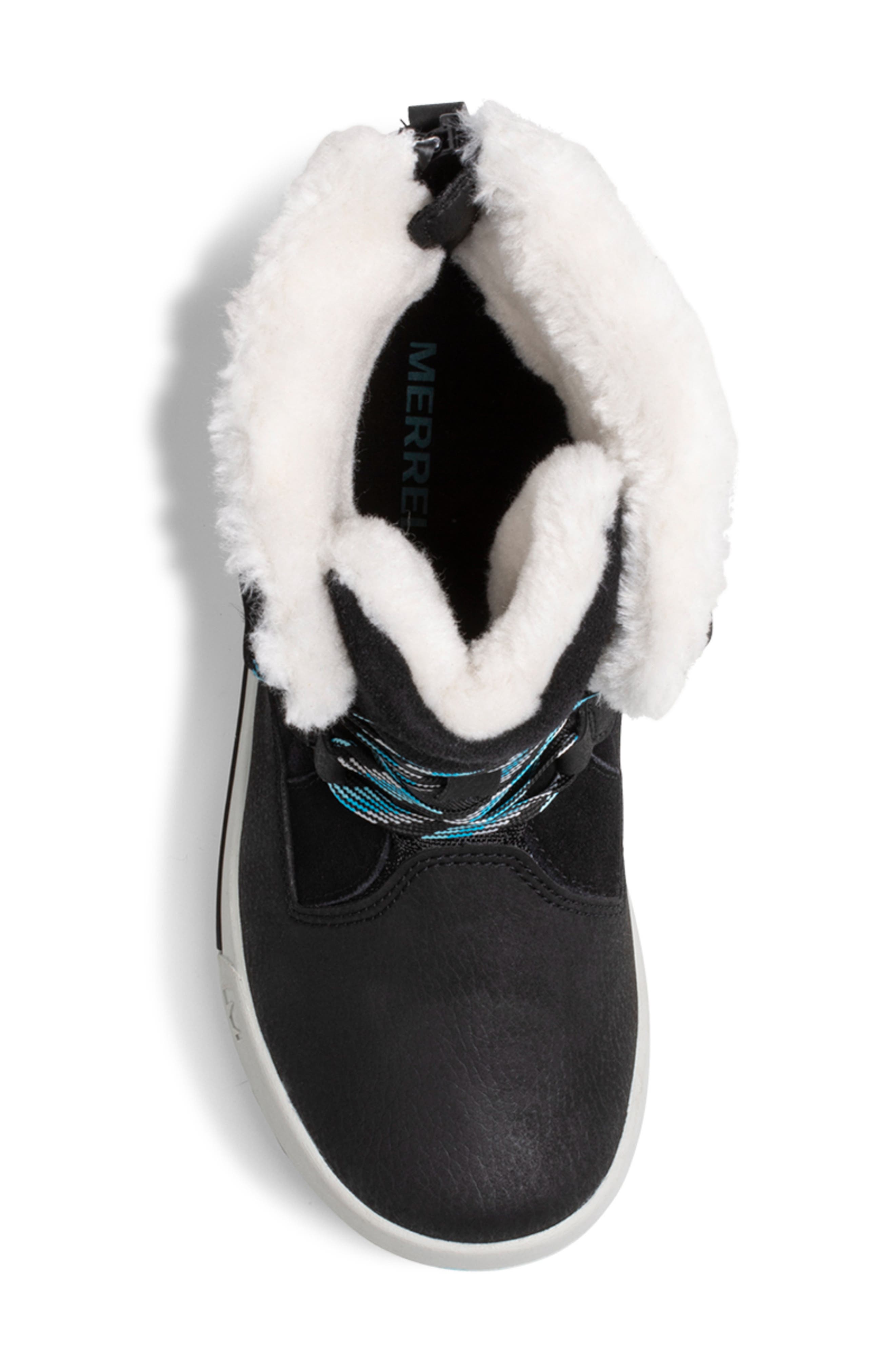 Merrell Kid's Heidi Faux Fur Trim Waterproof Boot | Nordstrom