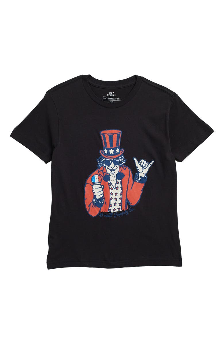 O'Neill ONEILL Uncle Sam Graphic Print T-Shirt | Nordstromrack