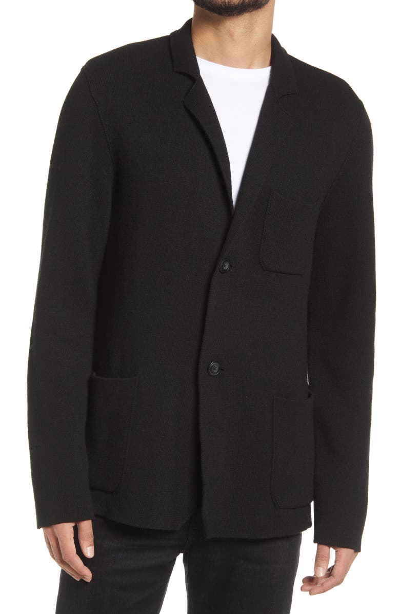 Vince Notch Collar Wool Blend Jacket | Nordstromrack