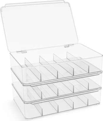 SORBUS 3-Pack Segmented Storage Bins | Nordstromrack