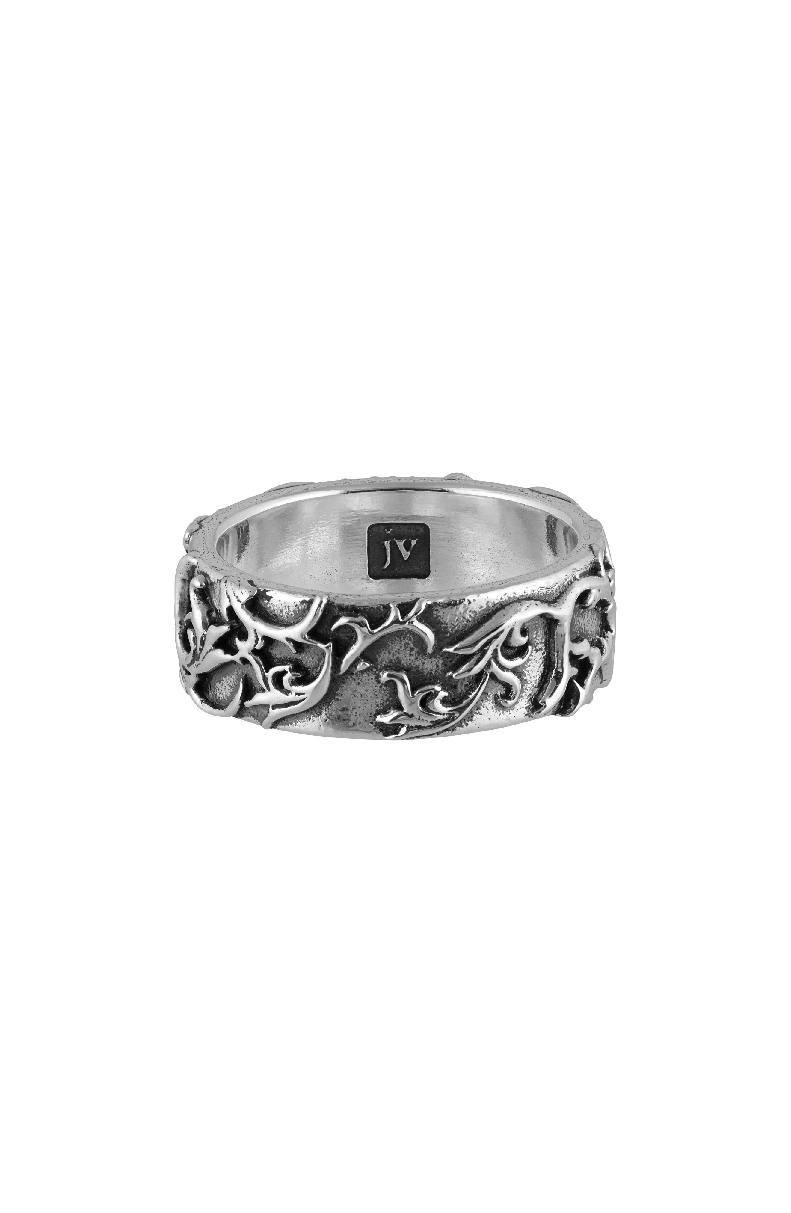 John Varvatos Men's Gothic Band Ring | Nordstrom