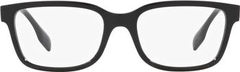 Burberry Charlie 57mm Square Optical Glasses | Nordstrom