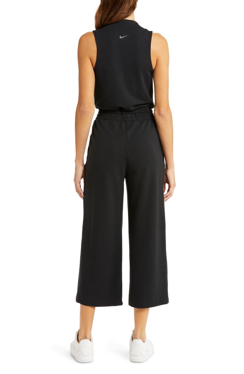 Nike Fleece Wide Leg Crop Jumpsuit | Nordstromrack