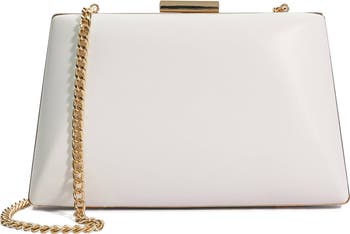 Dune London Bellaria Faux Leather Frame Clutch | Nordstrom