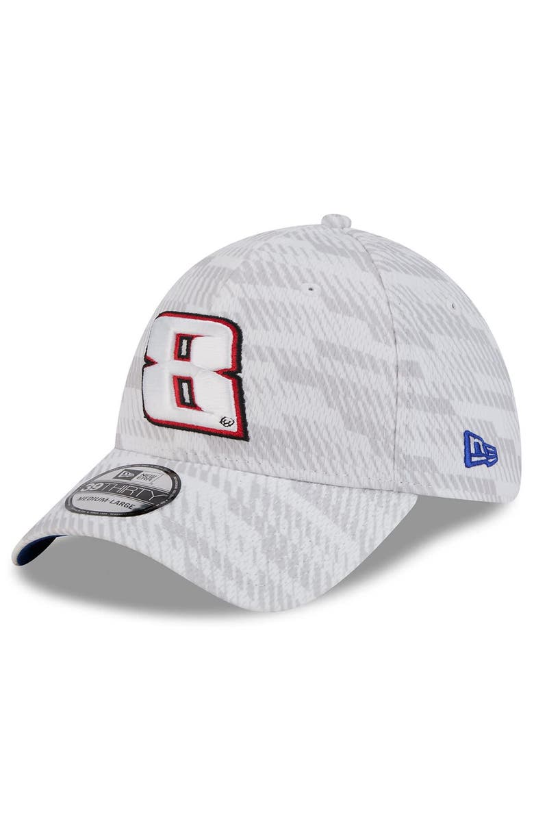 New Era Men's New Era White Kyle Busch 39THIRTY Graded Flex Hat | Nordstrom
