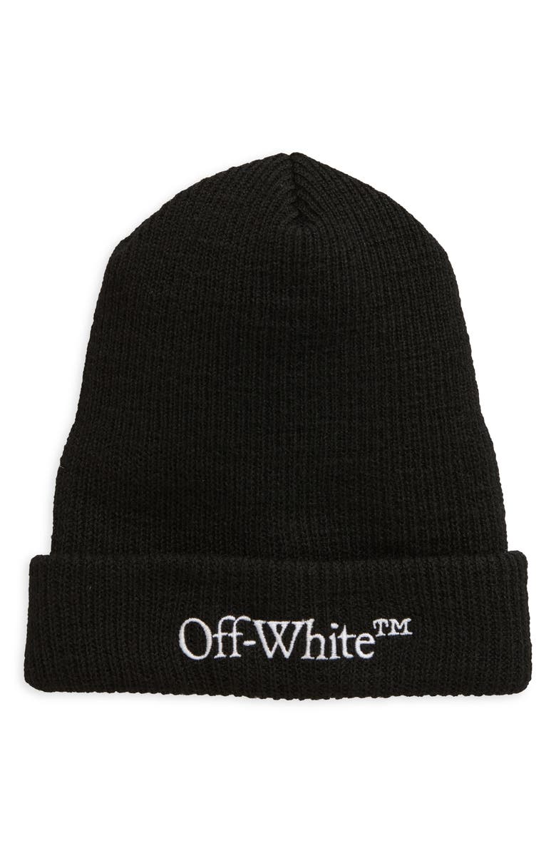 Off-White Wool Rib Beanie | Nordstromrack