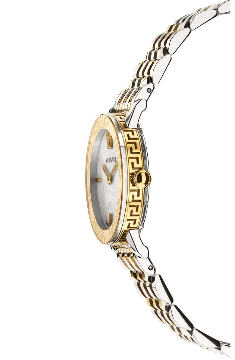 Versace Greca Glass Bracelet Watch, 32mm | Nordstromrack