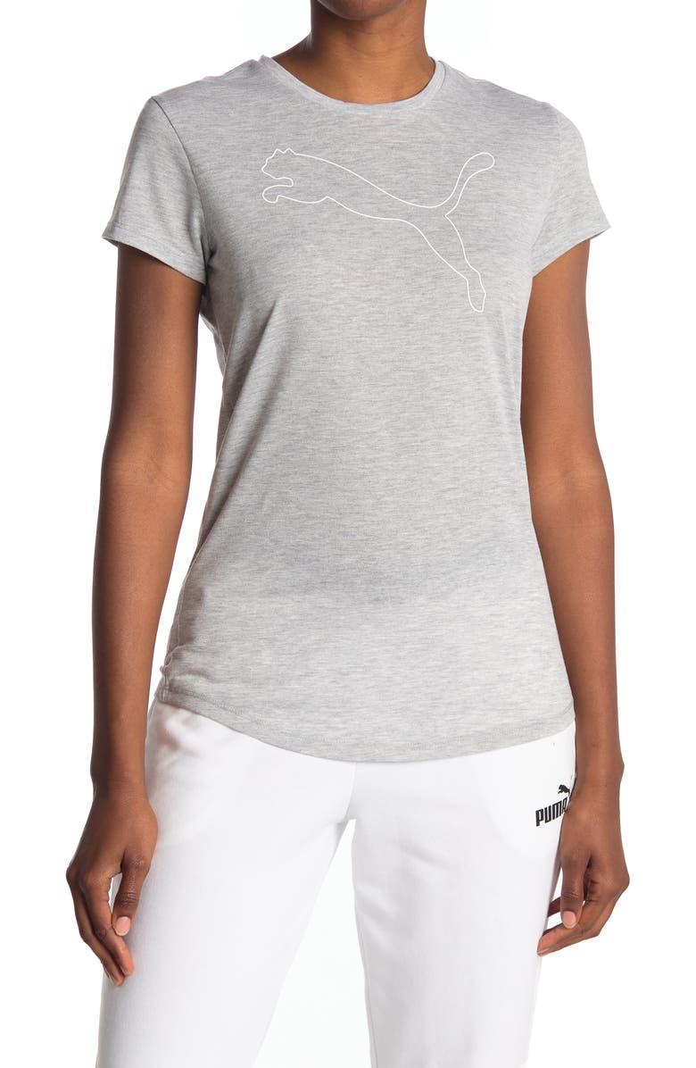 PUMA Outline Logo Workout T-Shirt | Nordstromrack