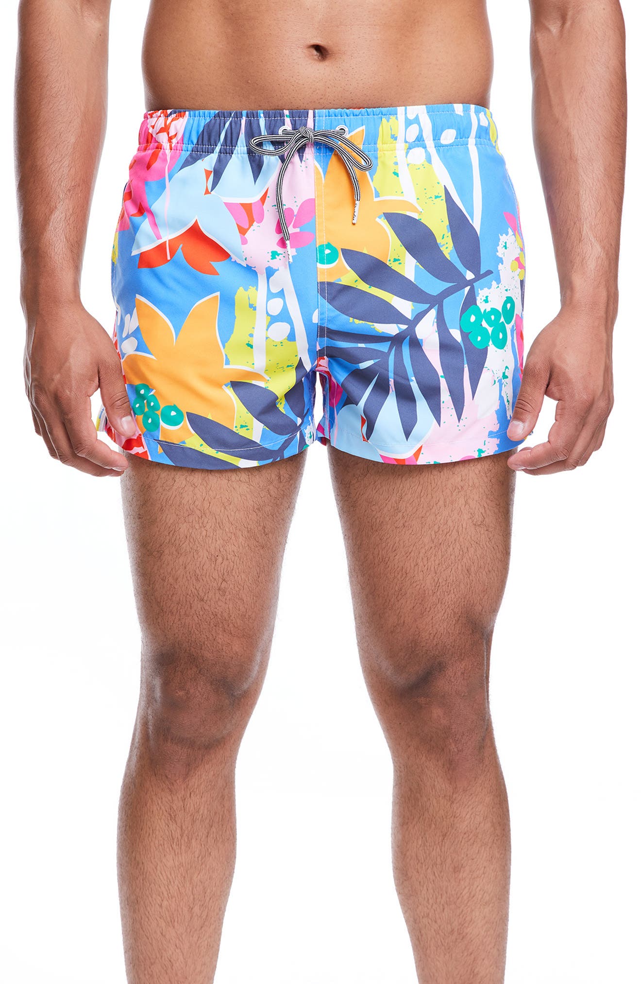 Boardies Miami Tie Waist Swim Trunks | Nordstrom