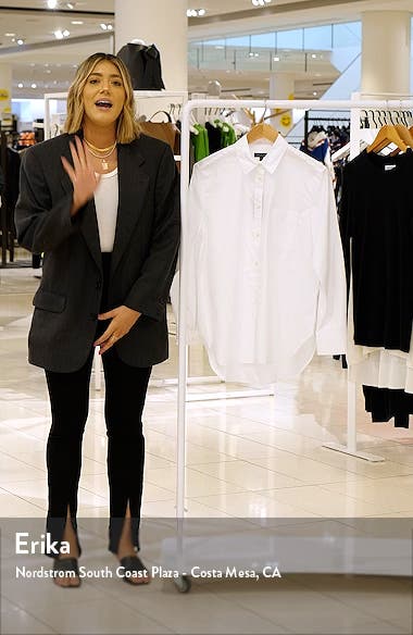 rag & bone ICONS Maxine Cotton Poplin Button-Up Shirt | Nordstromrack