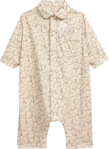 Bonpoint Reve Liberty Print Cotton Romper | Nordstrom
