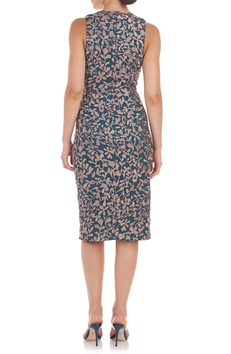 JS Collections Monica Scalloped Midi Dress | Nordstromrack