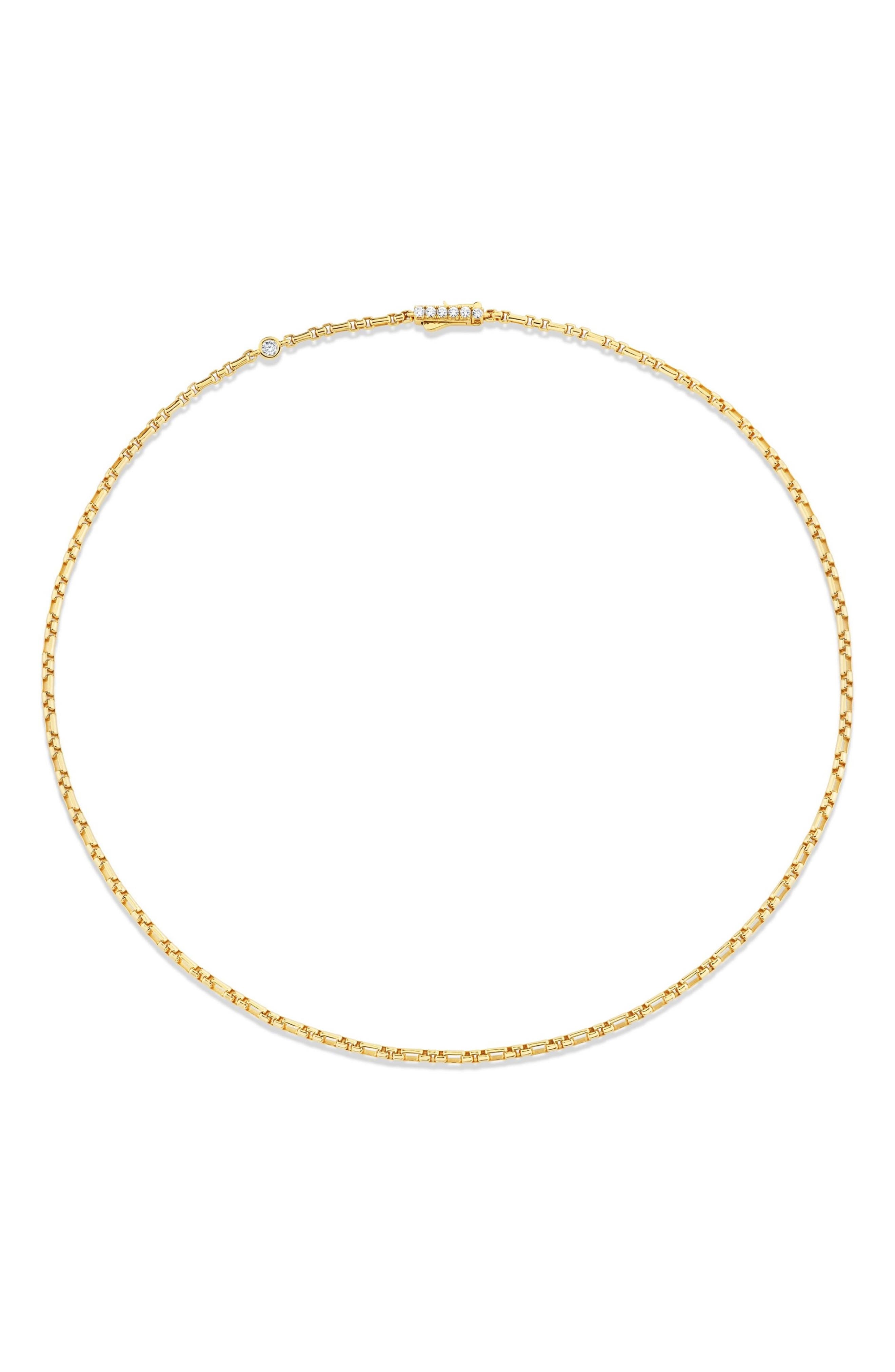 Crislu Layer Up Station Box Chain Necklace | Nordstrom