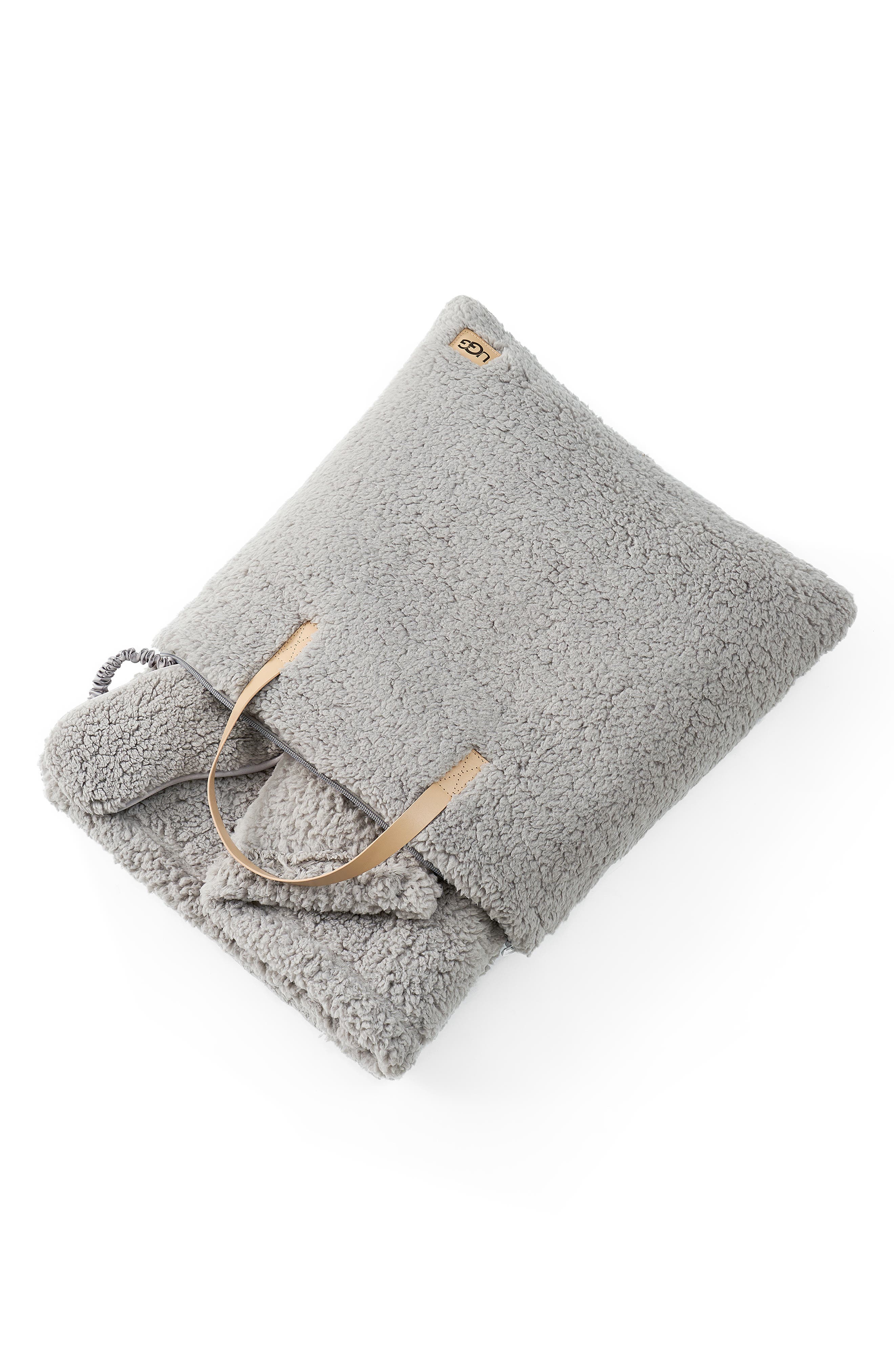 UGG® Original Faux Shearling Throw Blanket & Eye Mask Sleep Set | Nordstrom