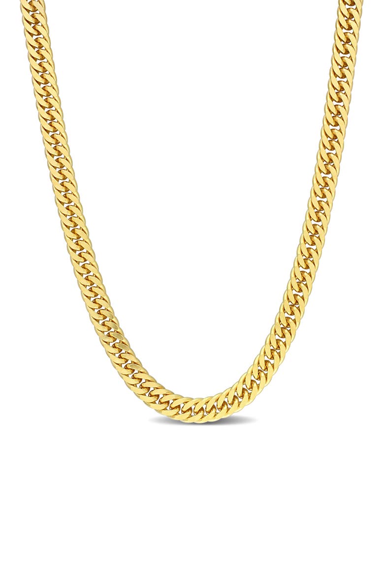 DELMAR Men's Double Curb Link Chain Necklace (Men) | Nordstromrack