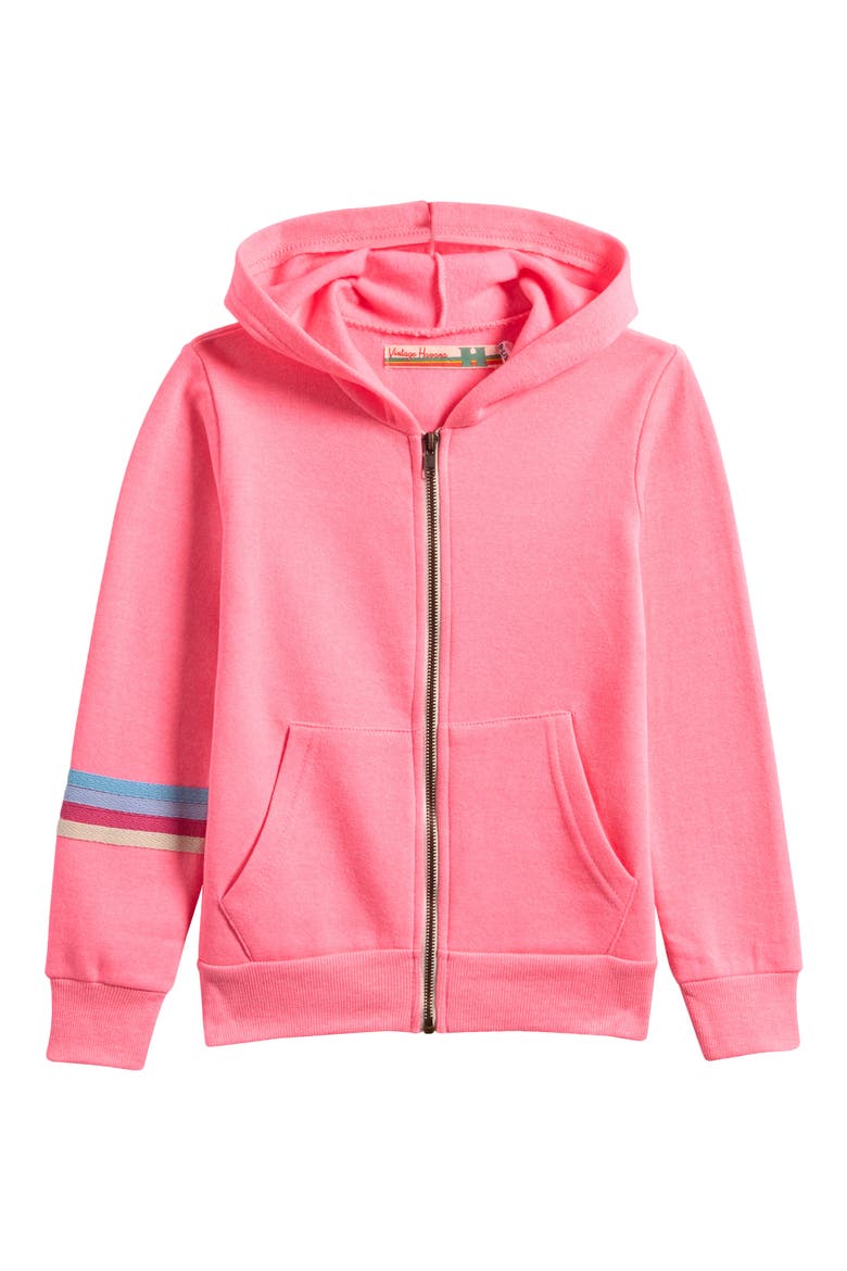 Kids' Star Stripe Zip-Up Hoodie (Women) | Nordstromrack