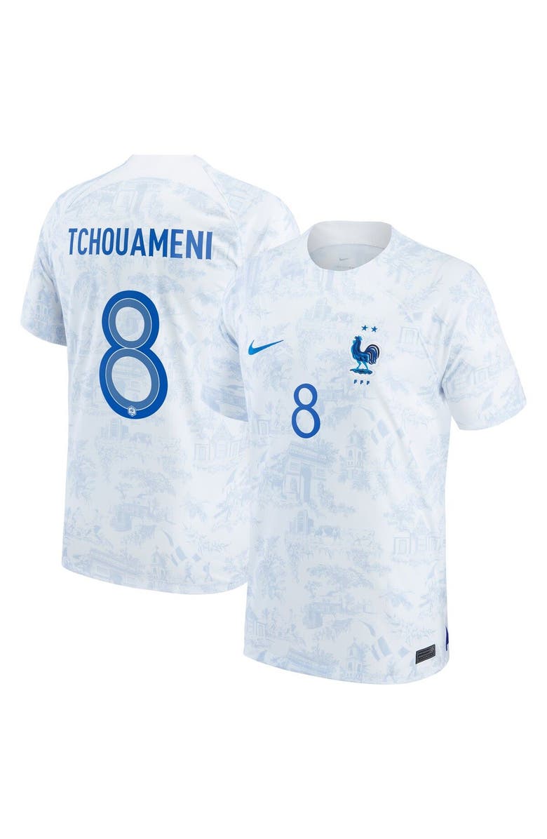 Nike Men's Nike Aurélien Tchouaméni White France National Team 2022/23 ...