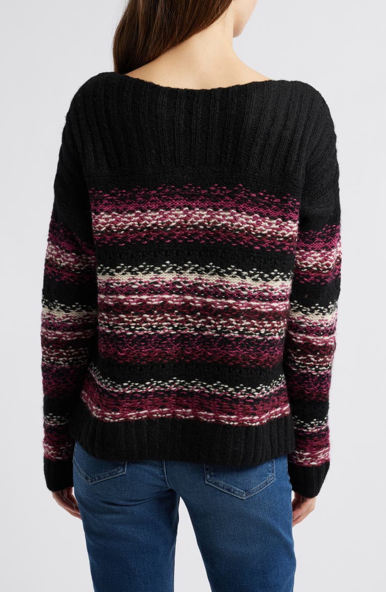 Lucky Brand Fair Isle Boat Neck Sweater | Nordstrom